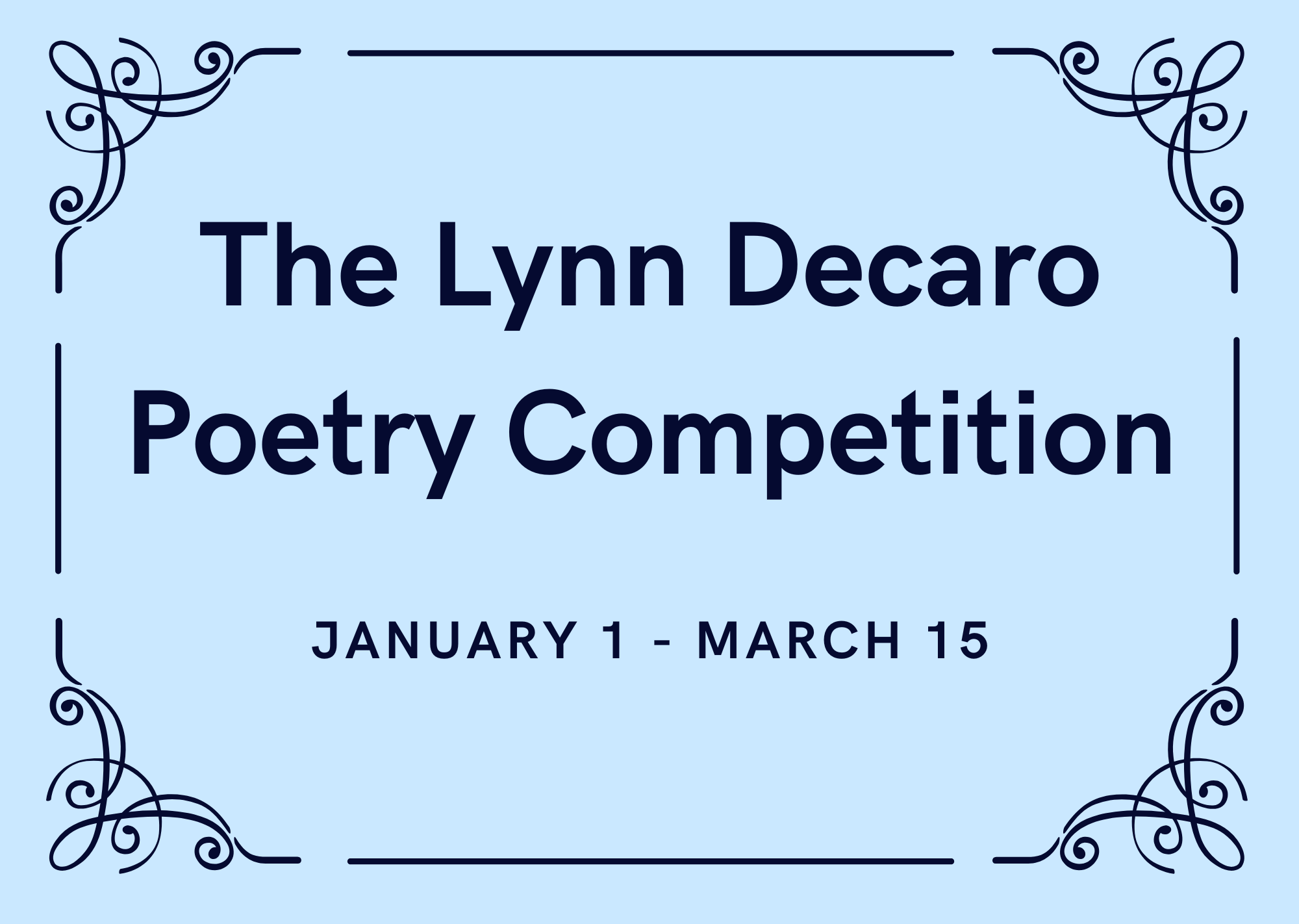 Lynn DeCaro Contest – The Connecticut Poetry Society